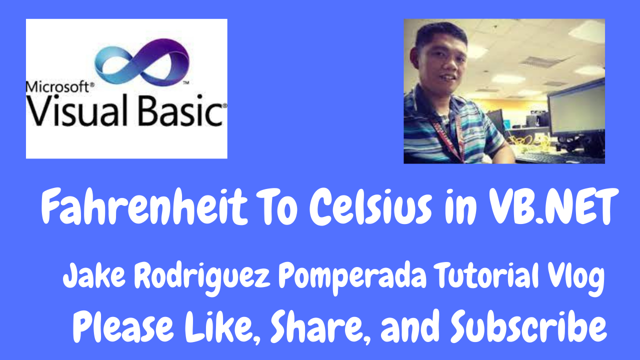 Free Programming Source Codes And Computer Programming Tutorials Fahrenheit To Celsius In Vbnet
