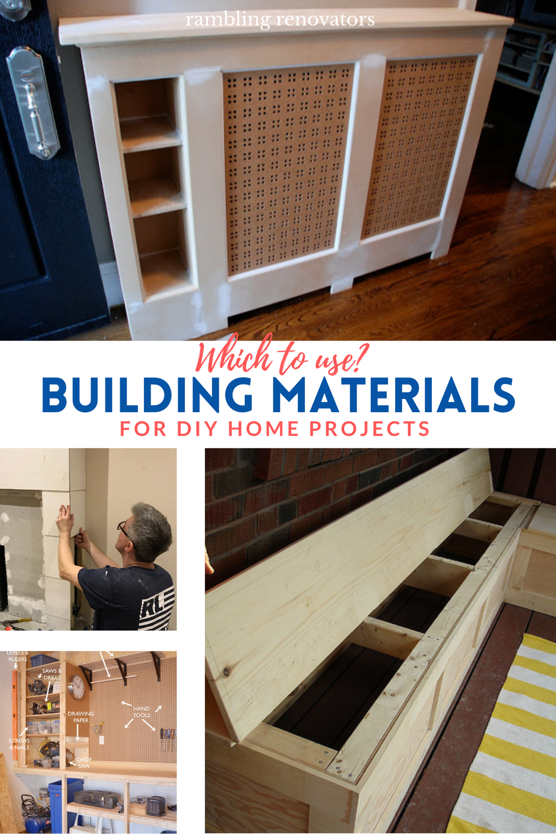 Building Materials To Use for Your DIY Home Projects - Rambling Renovators