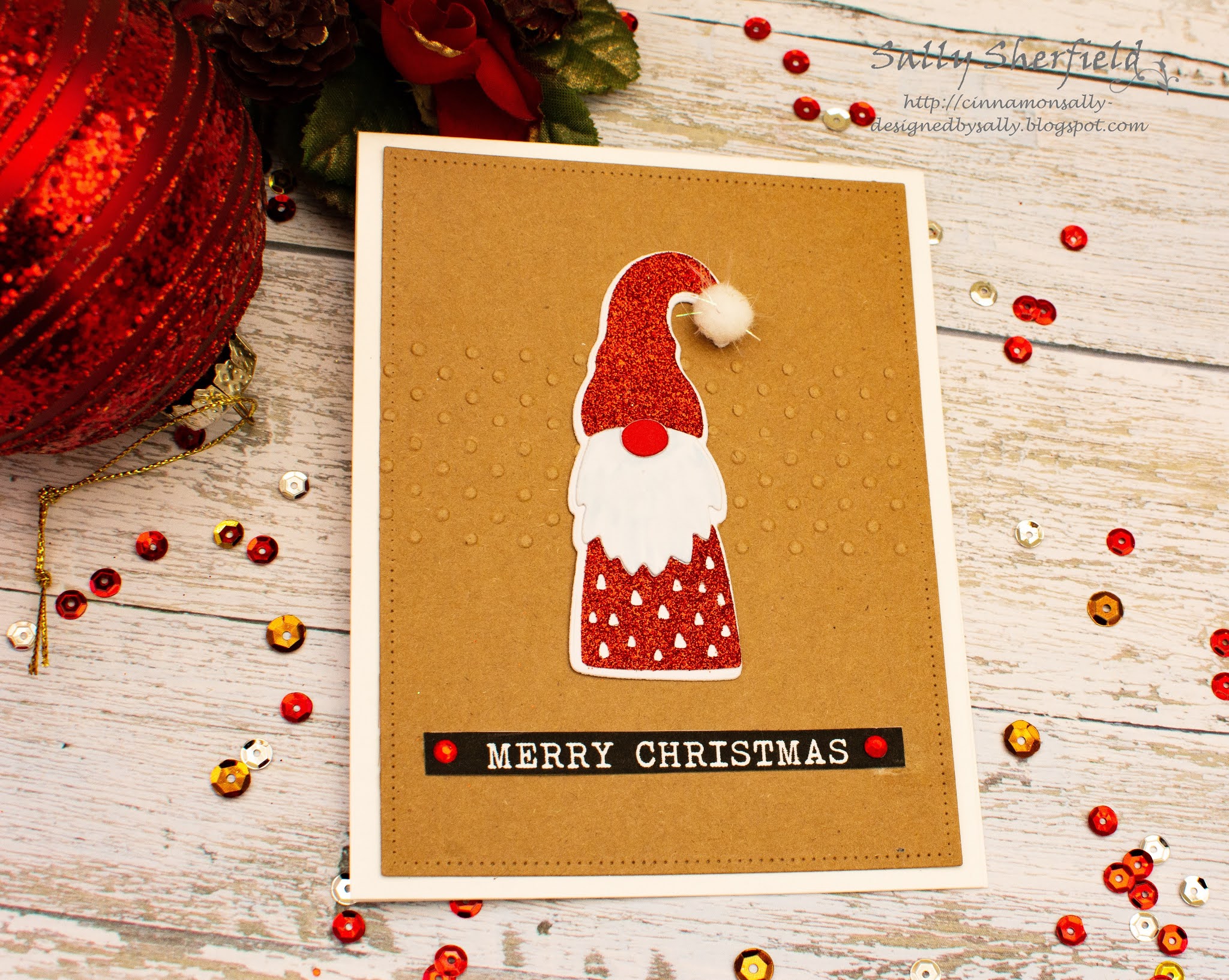 Cinnamon Sally Designs: CAS Christmas Cards!