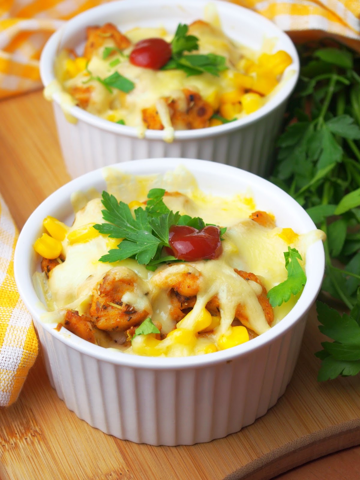 Szefowa w swojej kuchni. ;-): Zapiekany gyros - mini zapiekanki gyros