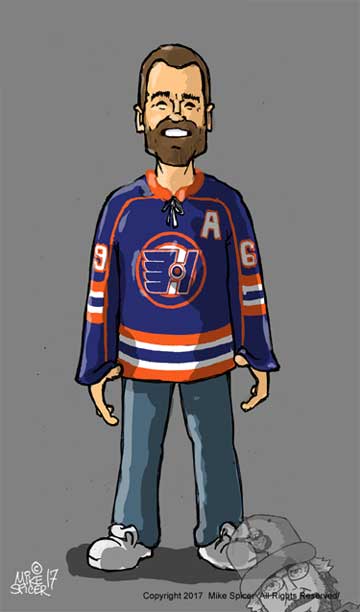 Mike Spicer Cartoonist / Caricaturist.: Doug Glatt - Goon