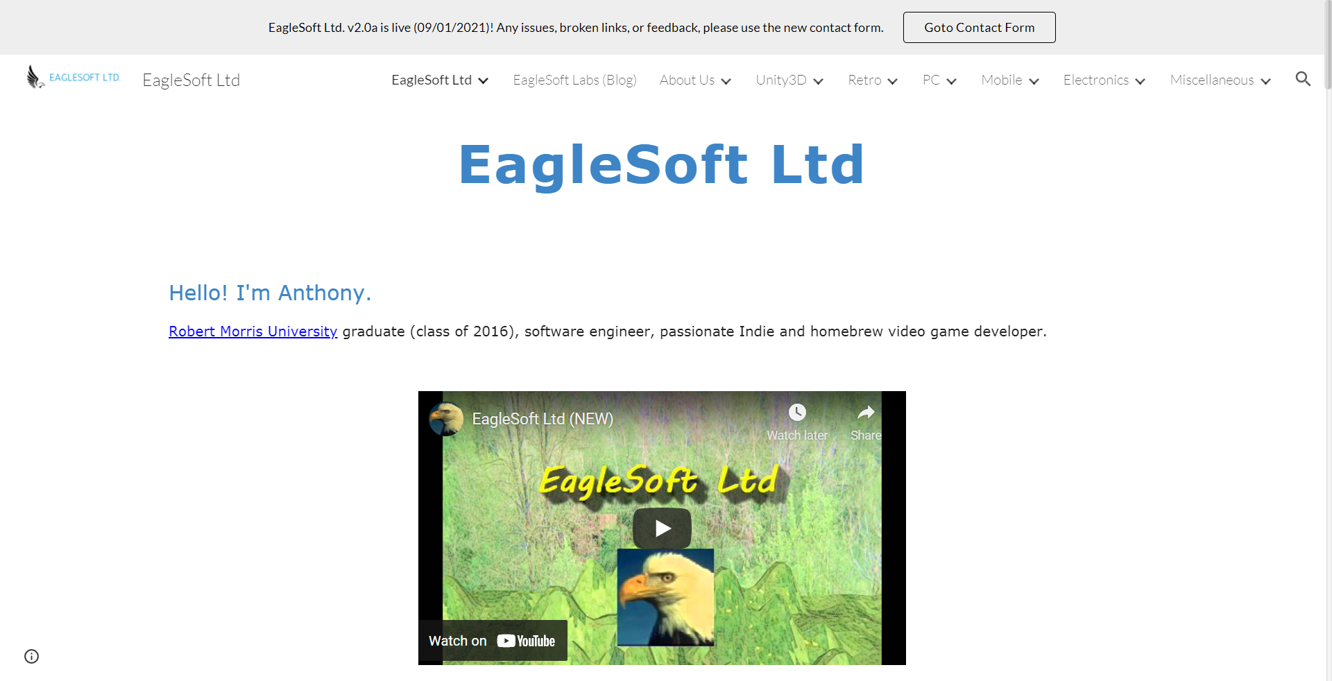 EagleSoft Ltd. v2.0 Soft-Launch! | EagleSoft Labs