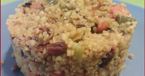 LAS RECETAS DE LAMBRUCHONA -----: Receta. Bulgur con verduras.