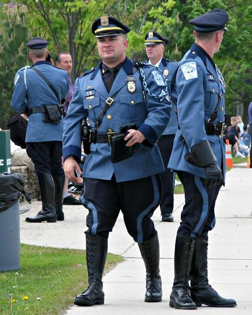 SARGE WOLF'S LOCKER: COP IN BLUE