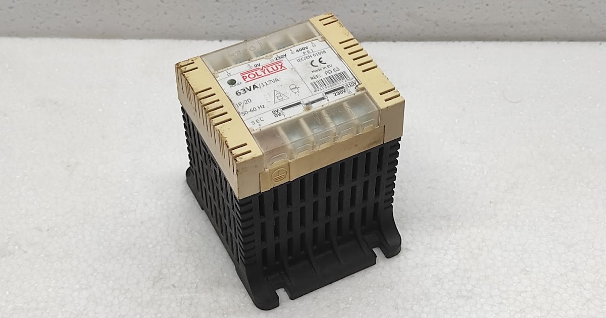 POLYLUX PD63 TRANSFORMER 63VA 117VA