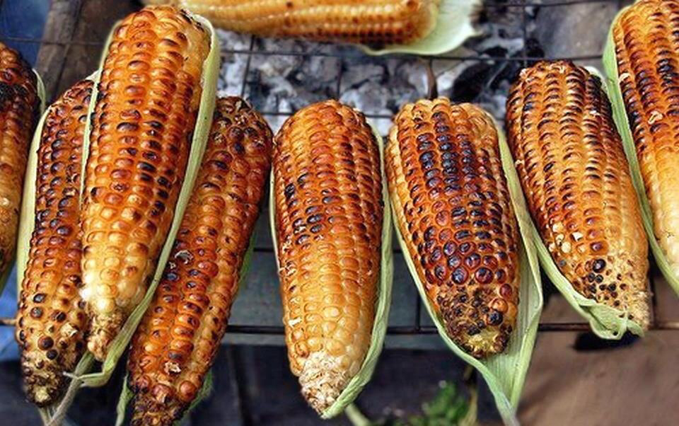 Street Style Roasted Corn: Recipe Indian Street Snack