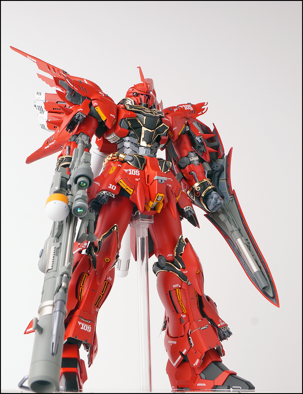 GUNDAM GUY: MG 1/100 Sinanju - Customized Build