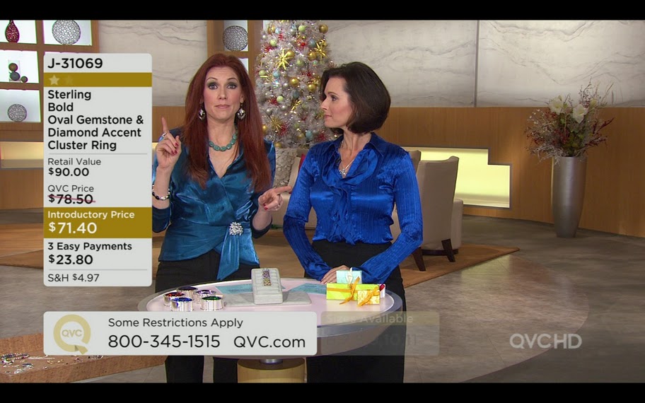 Ladies in Satin Blouses: Shopping Hosts & Models in satin blouses