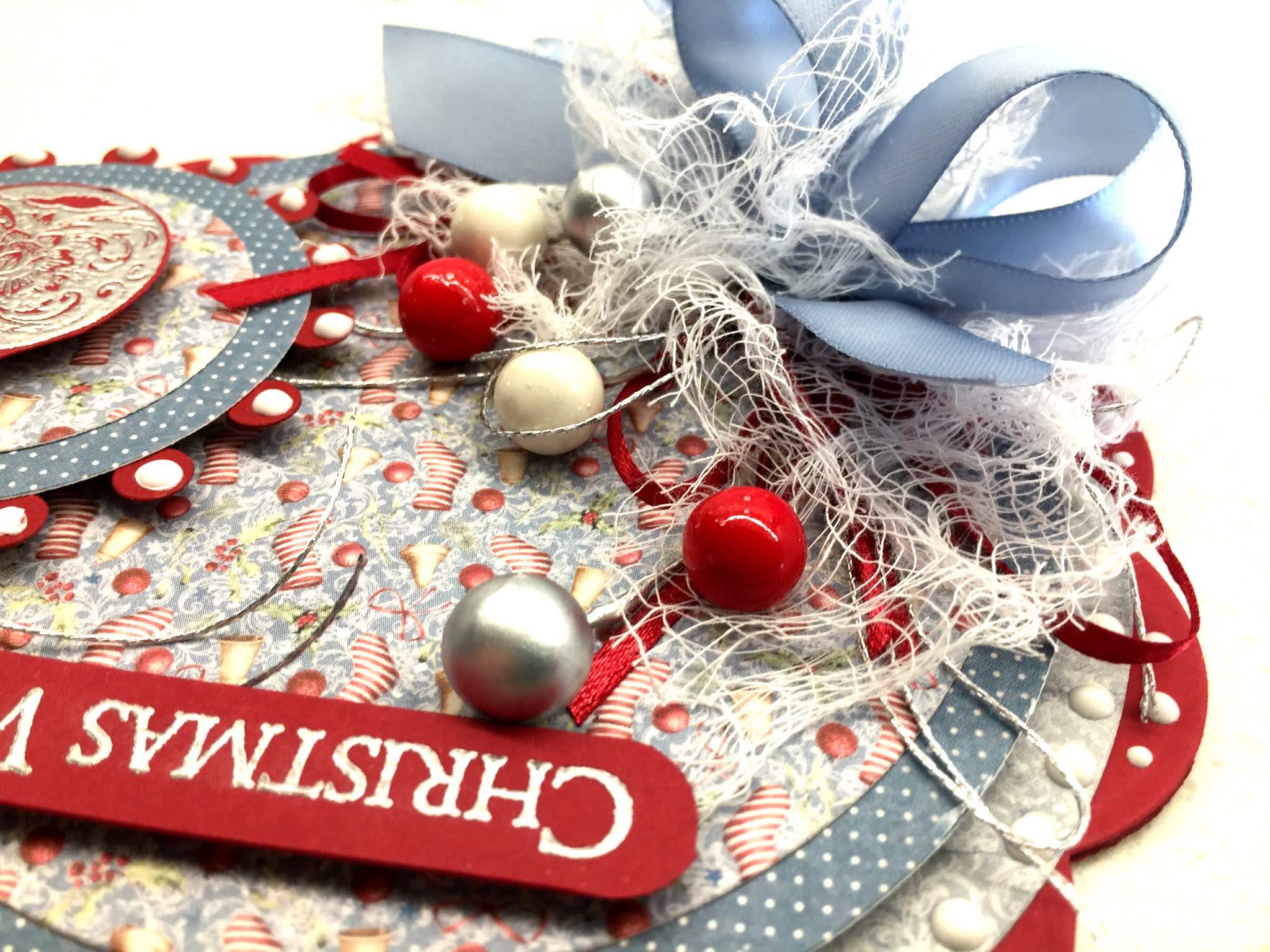 ROUND CARDS KIT CLOSE UP PHOTOS - Maja Design "Christmas Season ...