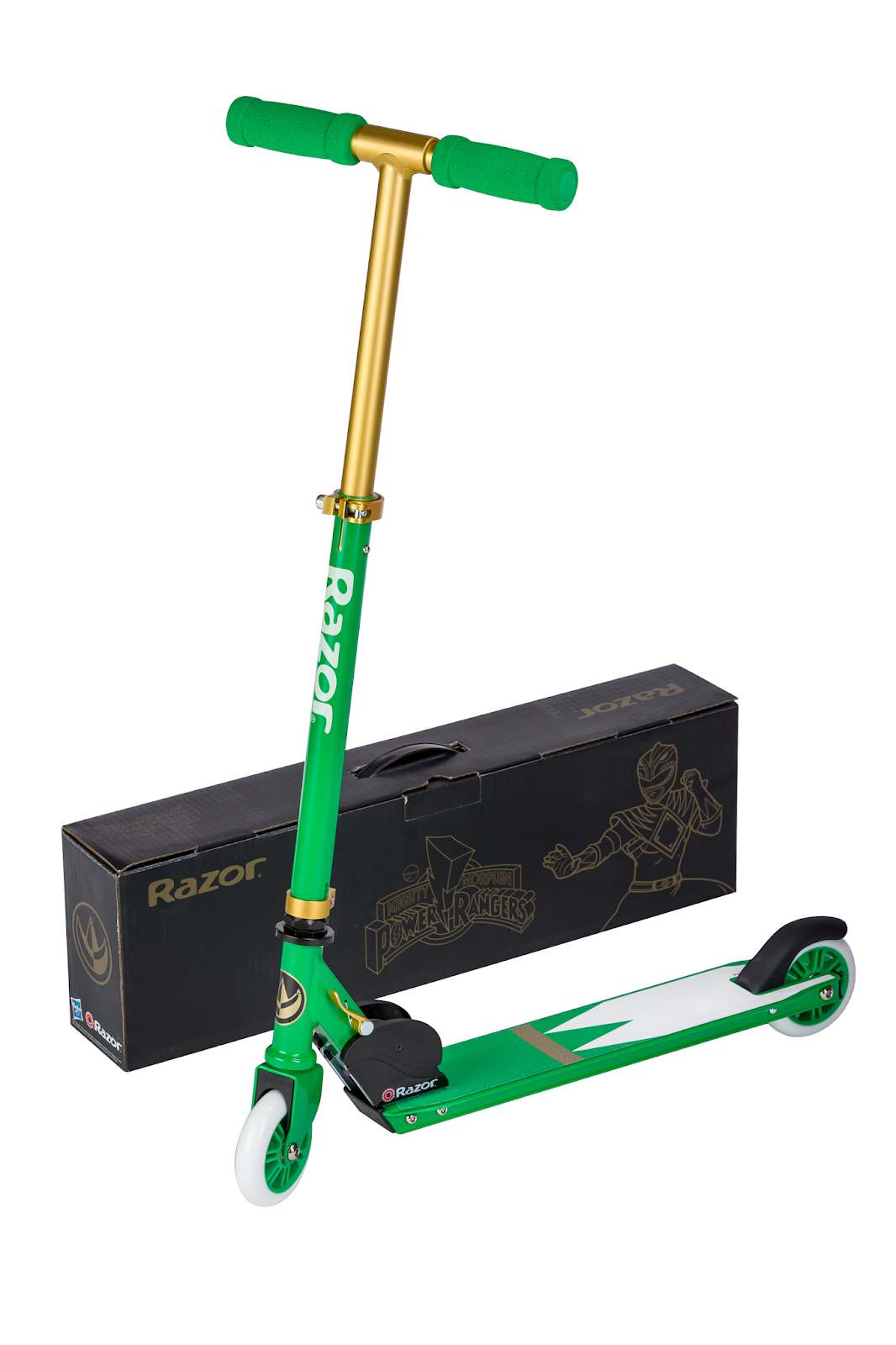 NickALive!: Hasbro Reveals SDCC 2019 Power Rangers Razor Scooter ...