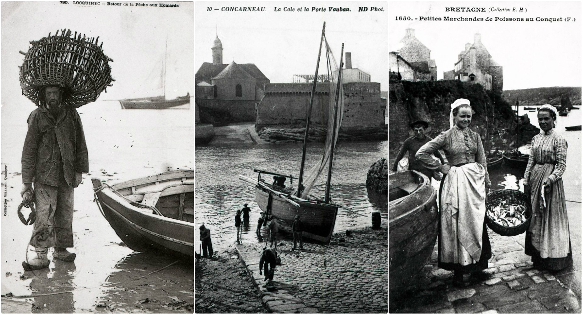 35 Amazing Postcards Document Maritime Life of France Around 1900 ...