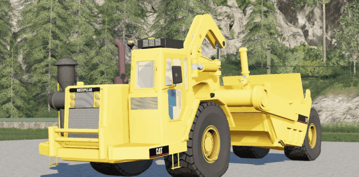 FS19 Caterpillar 631D v1.0 - FS 19 & 22 USA Mods Collection