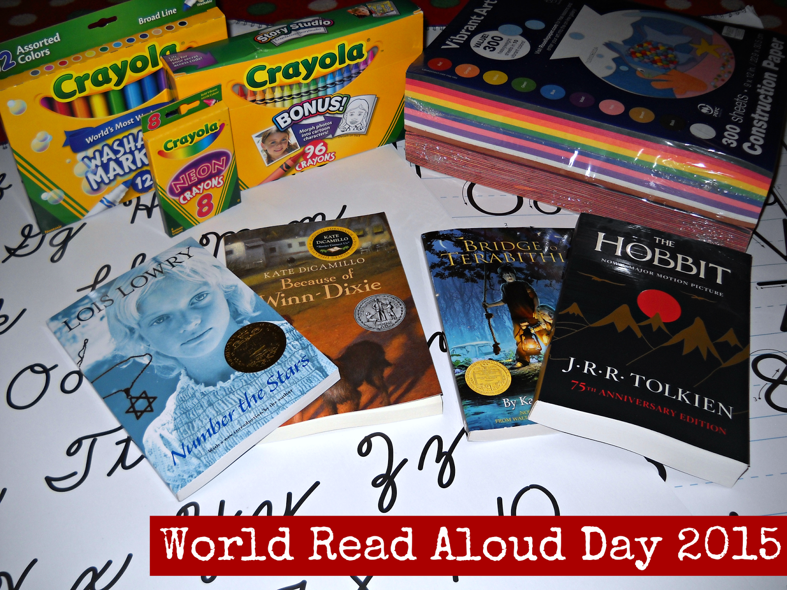 From Tracie: World Read Aloud Day 2015 (+A Great Giveaway From Staples!)