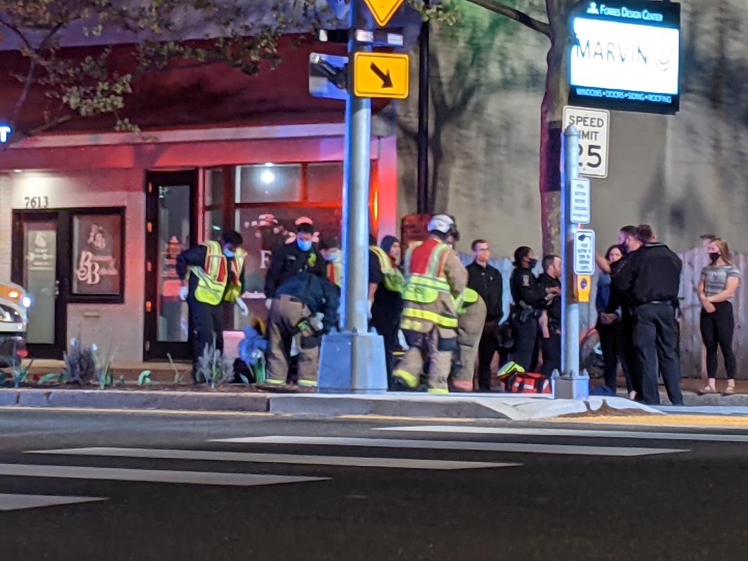 Robert Dyer @ Bethesda Row: Medical emergency closed NB Wisconsin ...