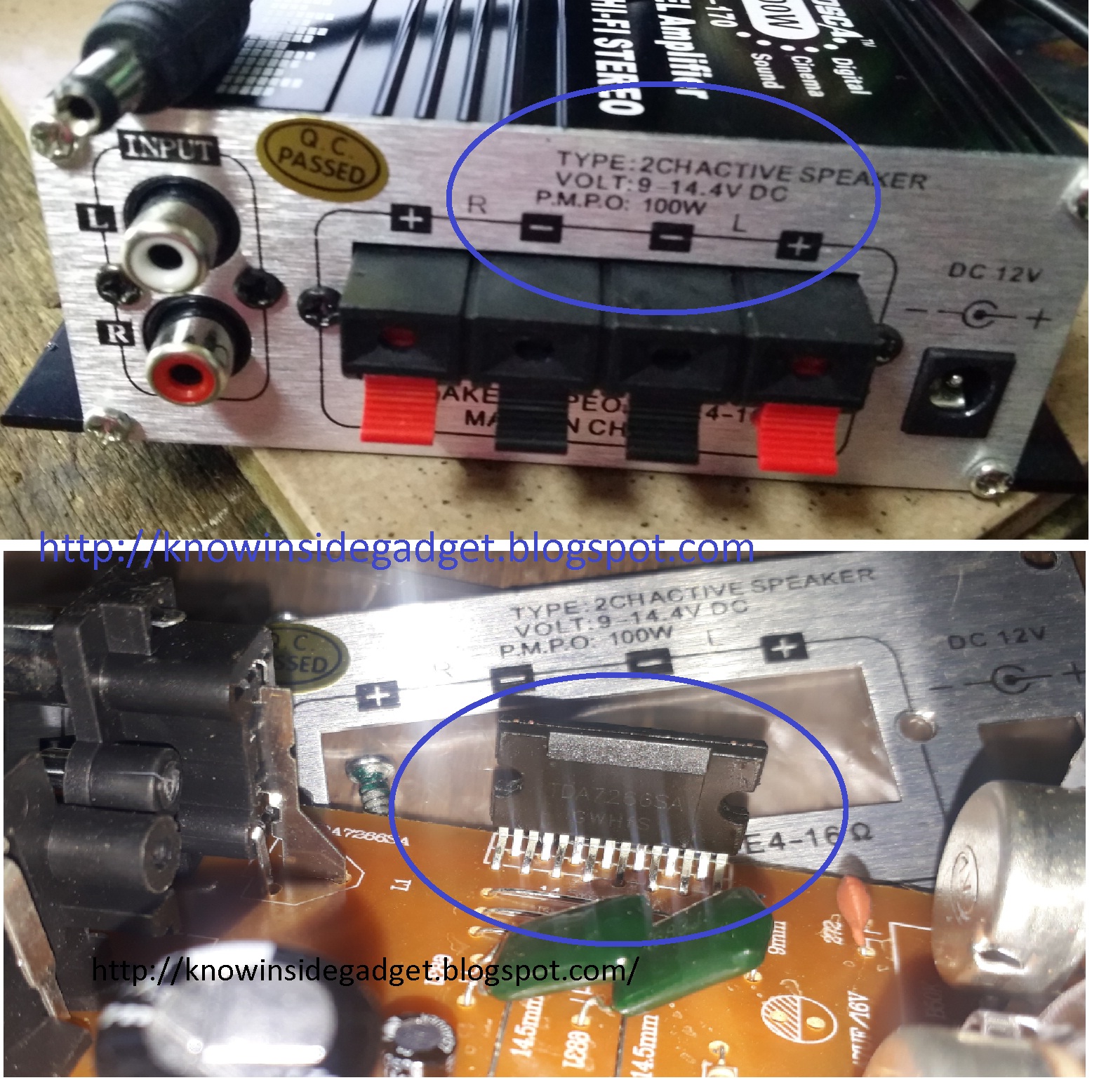 Know Inside Gadget : What is Audio Watts RMS to PMPO Calculation sample