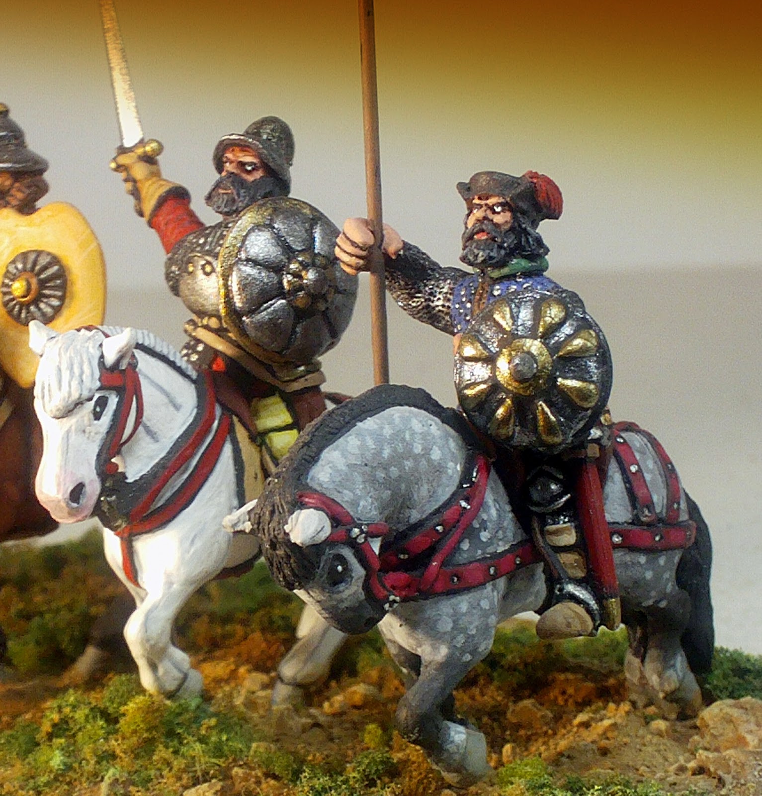 28MM FELDGRAU: Jinetes españoles/ Spanish genitors