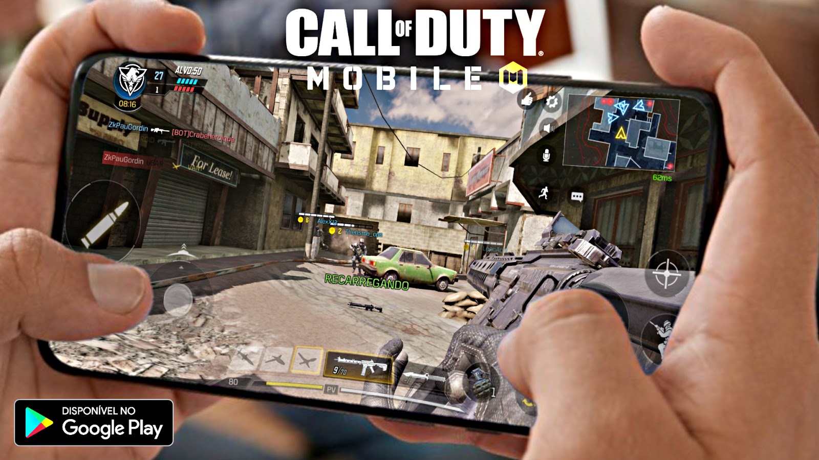 FINALMENTE DISPONÍVEL!! CALL OF DUTY MOBILE OFICIAL PARA CELULAR ...