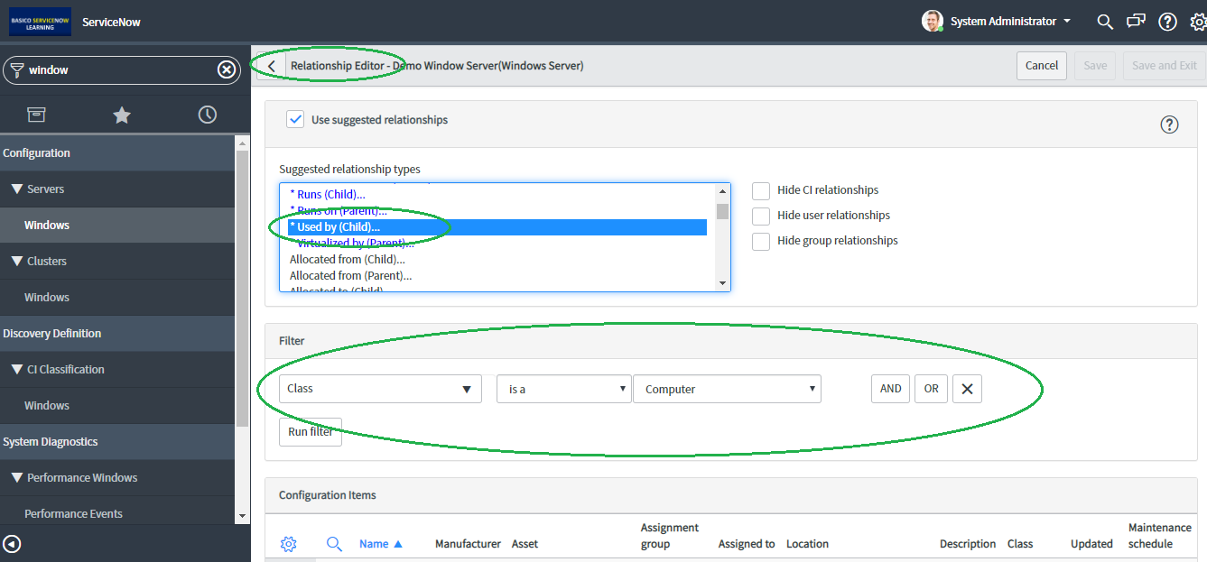 Tutorial ServiceNow CI Relationships and CI Relationship Editor ...