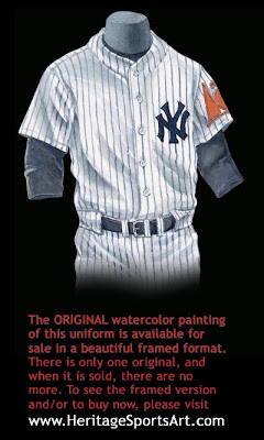 New York Yankees Uniform and Team History | Heritage Uniforms and ...