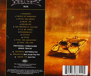 Classic Rock Covers Database: Megadeth - Risk (1999)