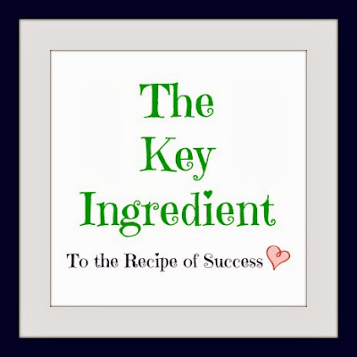 Life is {Sew} Daily: The Key Ingredient to the Recipe of Success