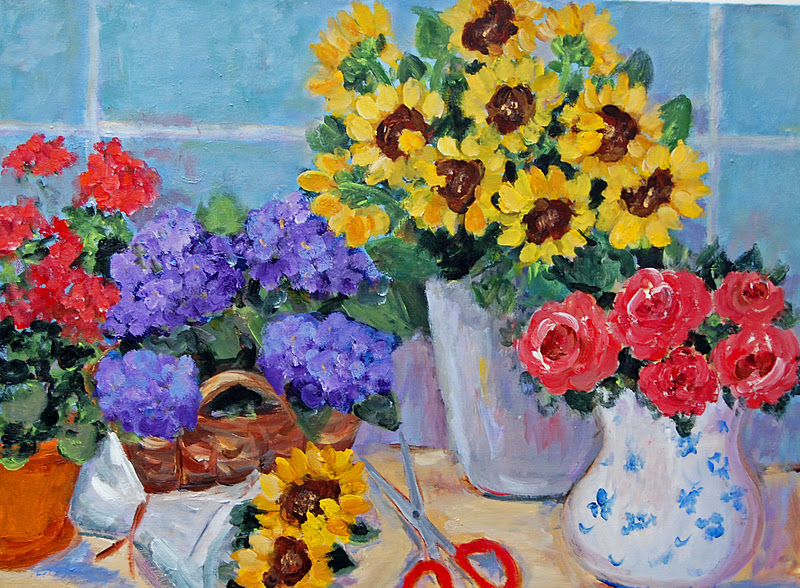 My Painted Garden: Painting Flowers