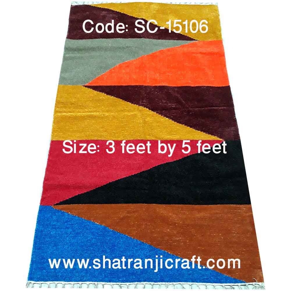 Shatranji (শতরঞ্জি) Floor Mat SC-15106 | Shatranji Craft is Handwoven ...