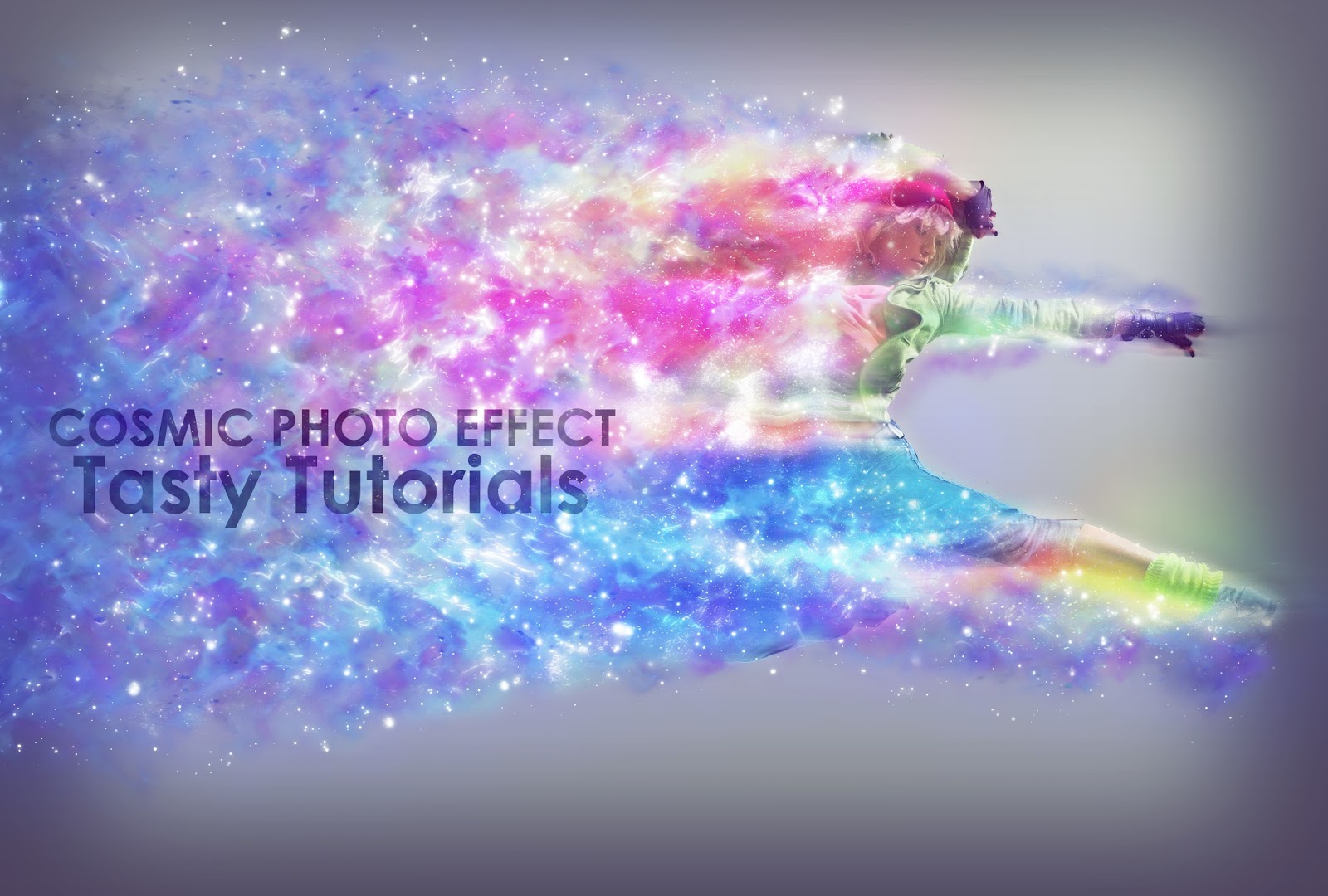 Cosmic Photo Effect Photoshop Tutorial - Tasty Tutorials