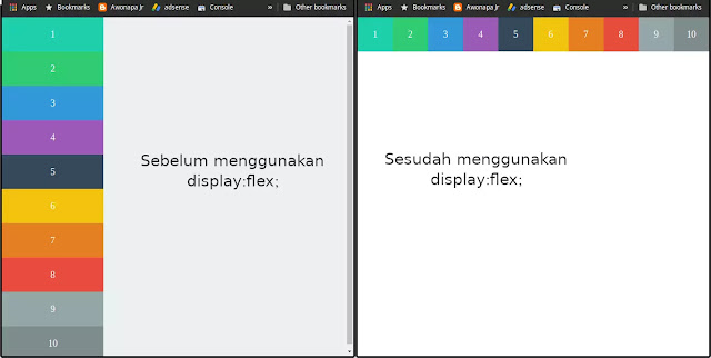 Belajar CSS - Memahami Flexbox Layout CSS Part1 - Awonapa - Website dan ... Belajar CSS - Memahami Flexbox Layout CSS Part1 - Awonapa - Website dan ...