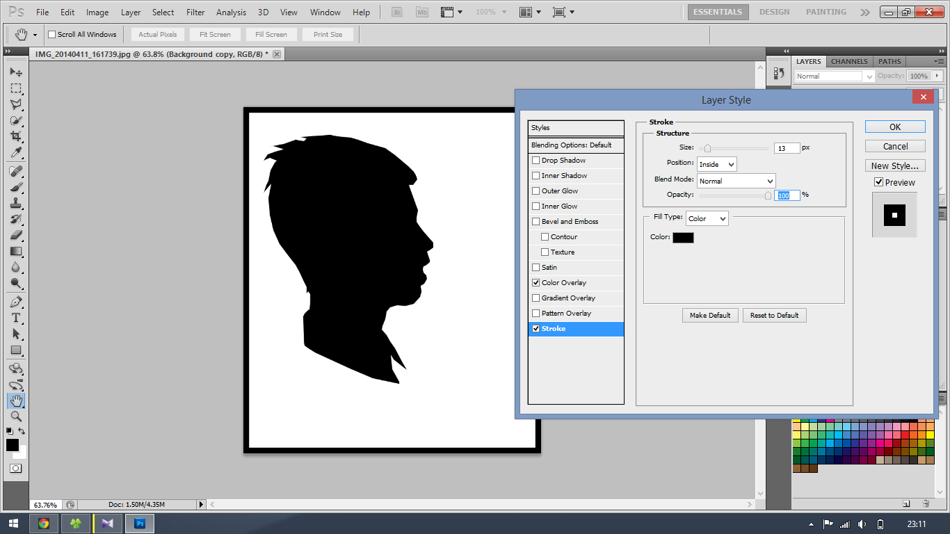 Cara Membuat Foto Siluet Dengan Photoshop
