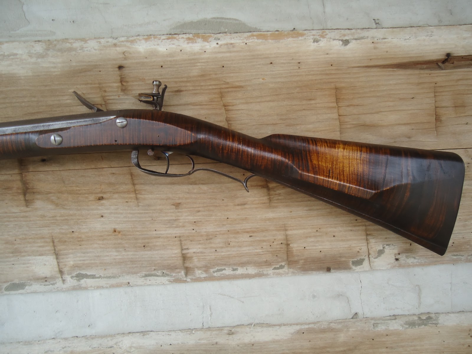 Flint Locks by Chuck Edwards: Chuck's Barn Gun