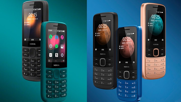 El Parroquiano: Nokia «revive» dos nuevos modelos con 4G y teclado físico