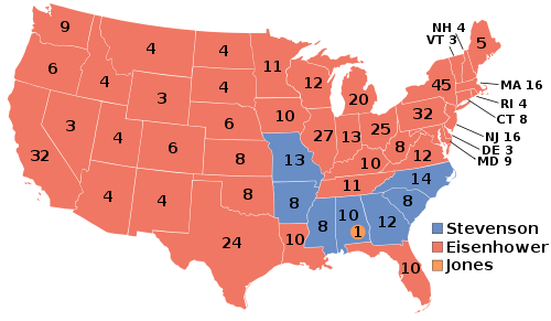United States presidential election, 1956 | College