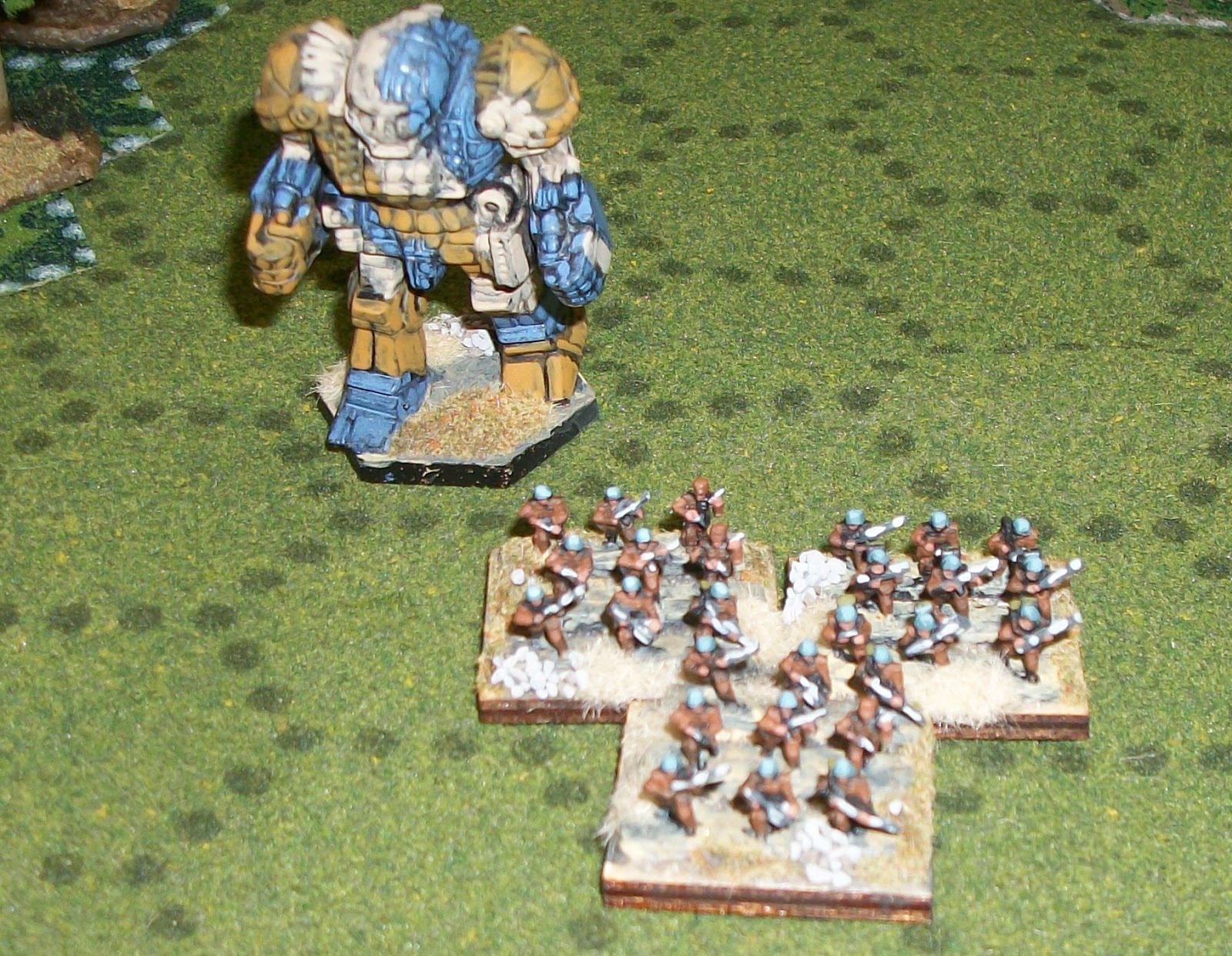 Miniatures of Wrath: Battletech: Infantry, Armor, Plastech