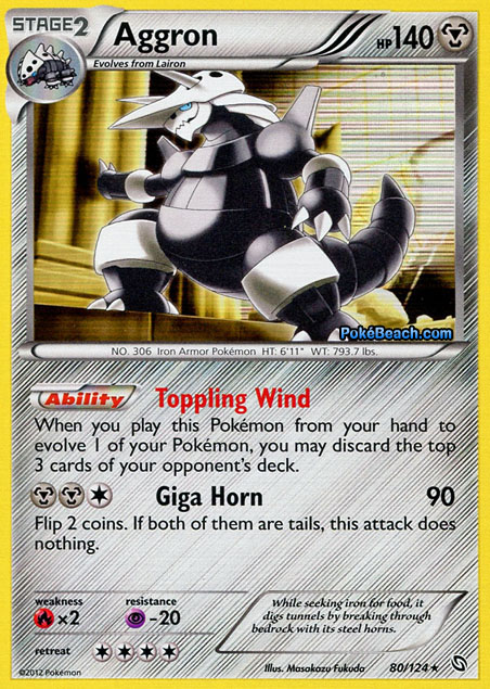 Aggron -- Dragons Exalted Pokemon Card Review | PrimetimePokemon's Blog