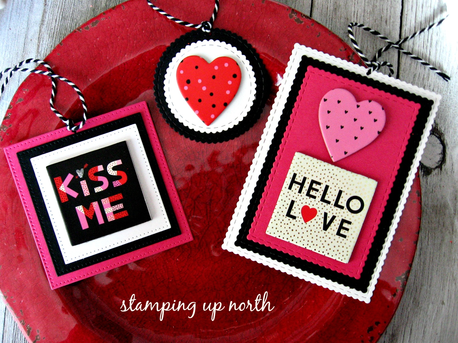 stamping up north with laurie: Dies R Us Valentine Tags stamping up north with laurie: Dies R Us Valentine Tags