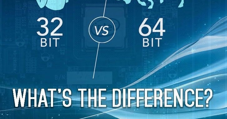 What is the Difference between 32-bit and 64-bit Processors