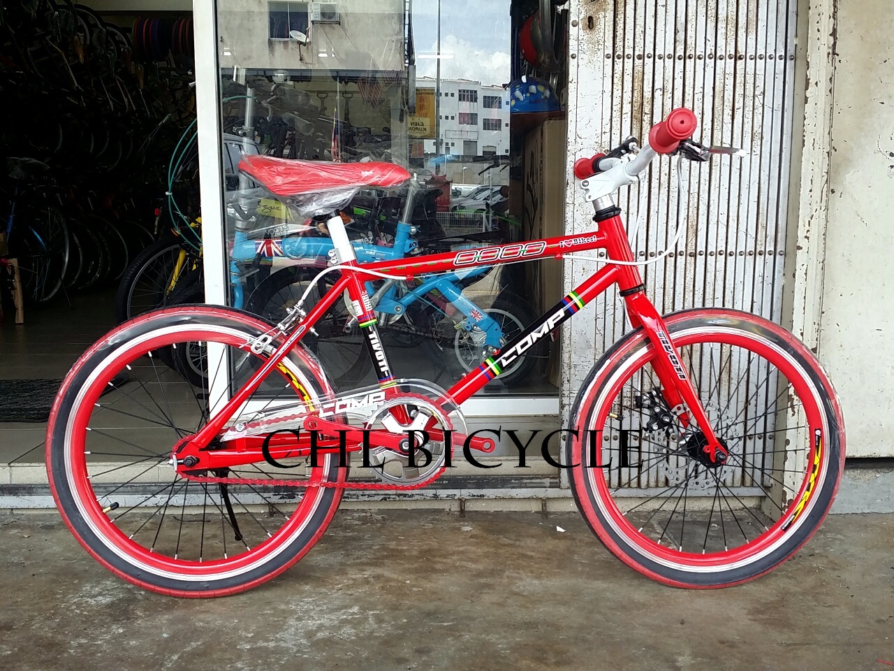CHOO HO LEONG (CHL) Bicycle: 20" Comp Disc Brake Mini Fixie