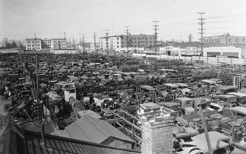 Just A Car Guy: Detroit Auto Graveyards, scrap metal drive, and the ...