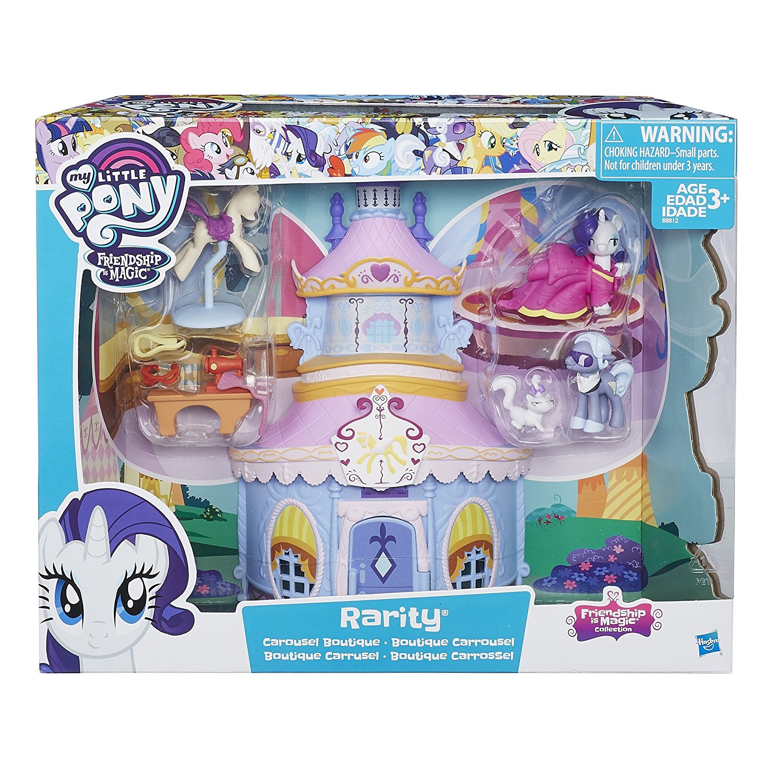 Equestria Daily - MLP Stuff!: Rarity Friendship is Magic Collection ...