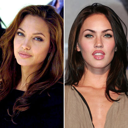 Angelina Jolie Megan Fox Comparison