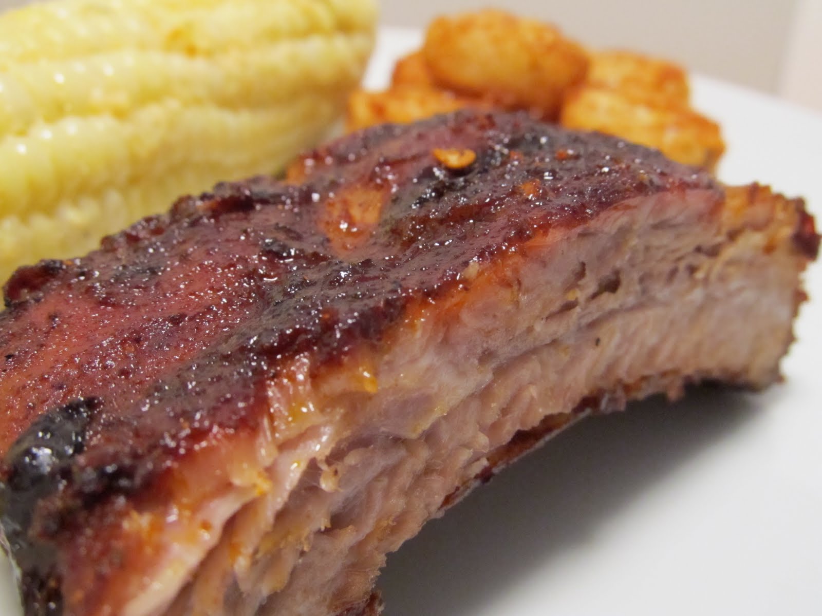 Jenn's Food Journey: Spice Rubbed Ribs with Chipotle-Honey Glaze