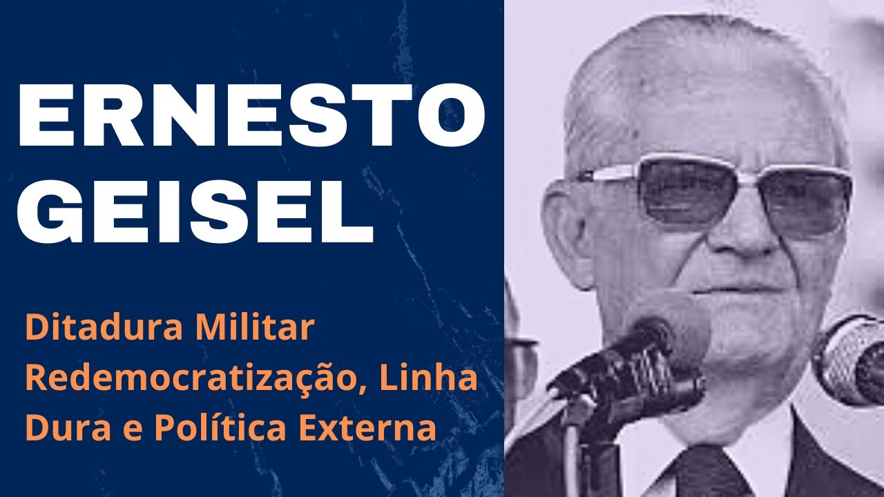 Ernesto Geisel e Ditadura militar Redemocratização, Linha Dura e ...
