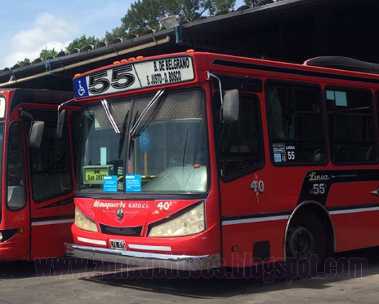 Colectibus - Zona de Buses: LINEA 55