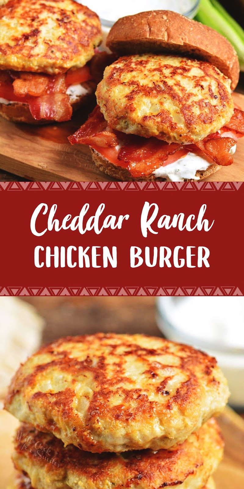 CHEDDAR RANCH CHICKEN BURGER - Jolly Lotus