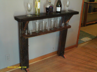 Handmade Rustic & Log Furniture: Oak Log Standing Coat/Hat Stand ...