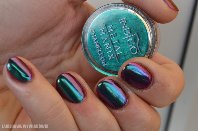 lakierowe wywiadówki: Indigo Metal Manix Chameleon - Butterfly