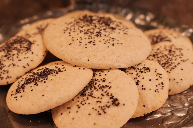 Rice Cookies with Poppy Seeds - Why do we chill dough?