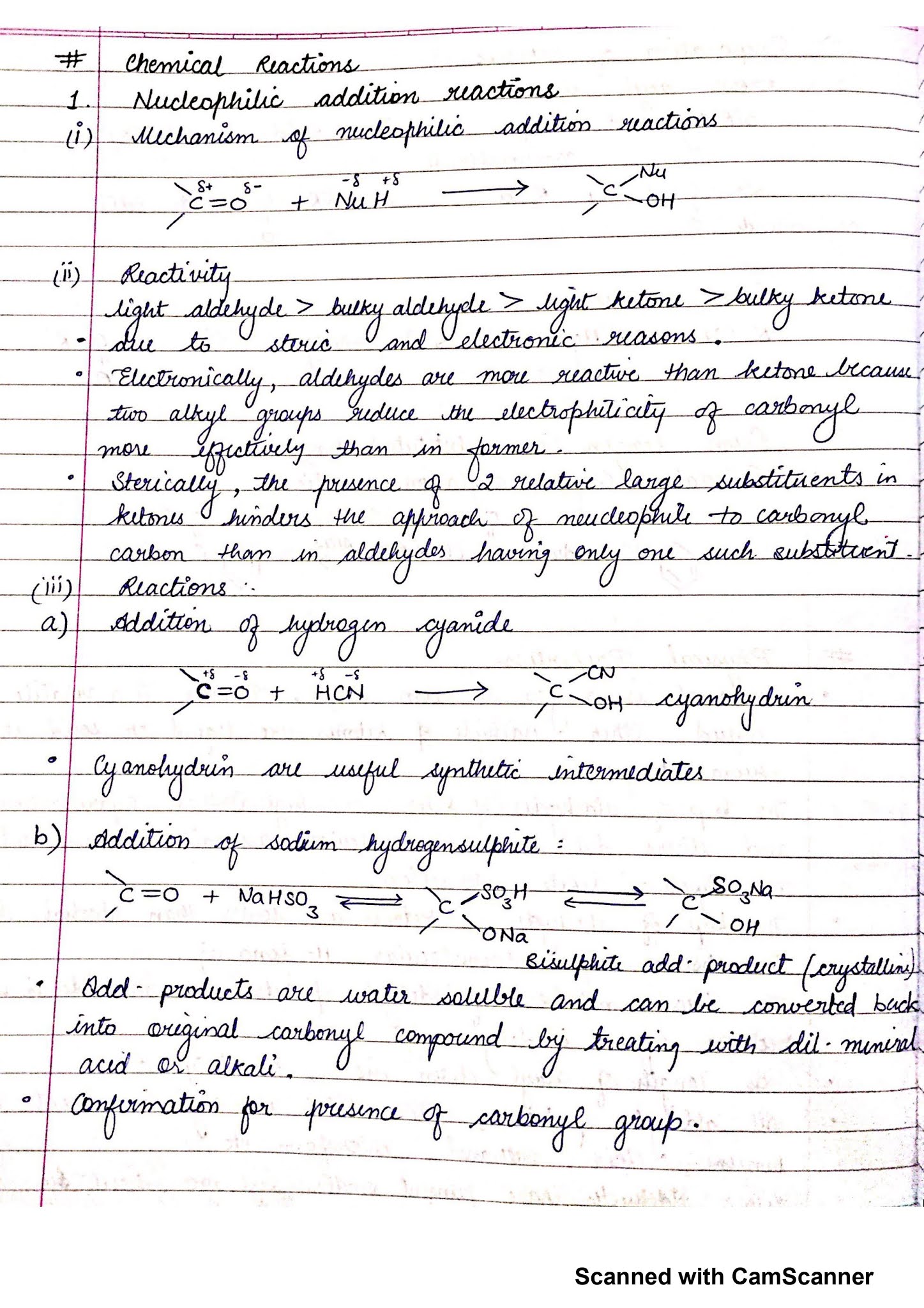 Chemistry Chapter 12- Aldehydes, Ketones and Carboxylic Acids Class 12 ...