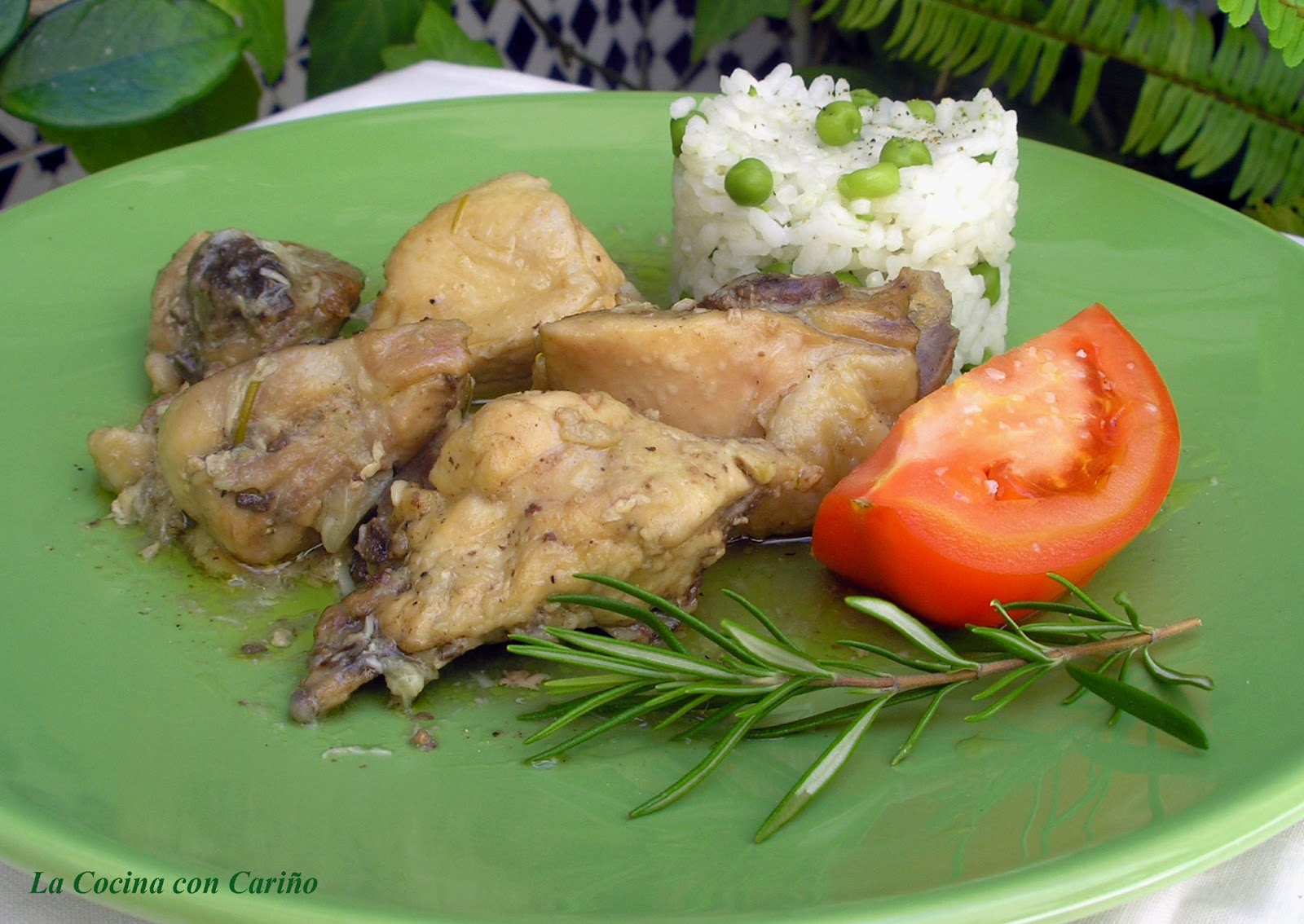 POLLO AL AJILLO, CON SALSA DE CERVEZA, RÁPIDO